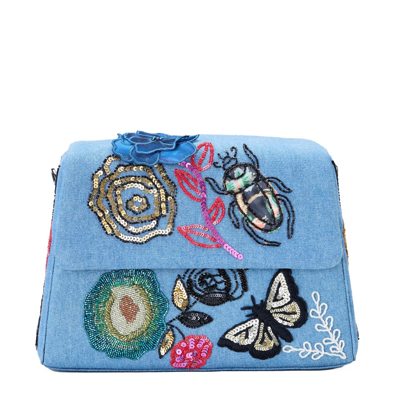 Shop Denim Bageecha Trapezee Bag Online | Simitri Designs