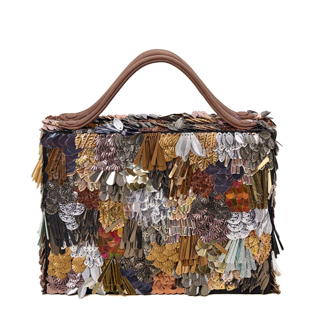 Shop Polished Pinata Multi Molored Briefcase Bag | Simitri Designs